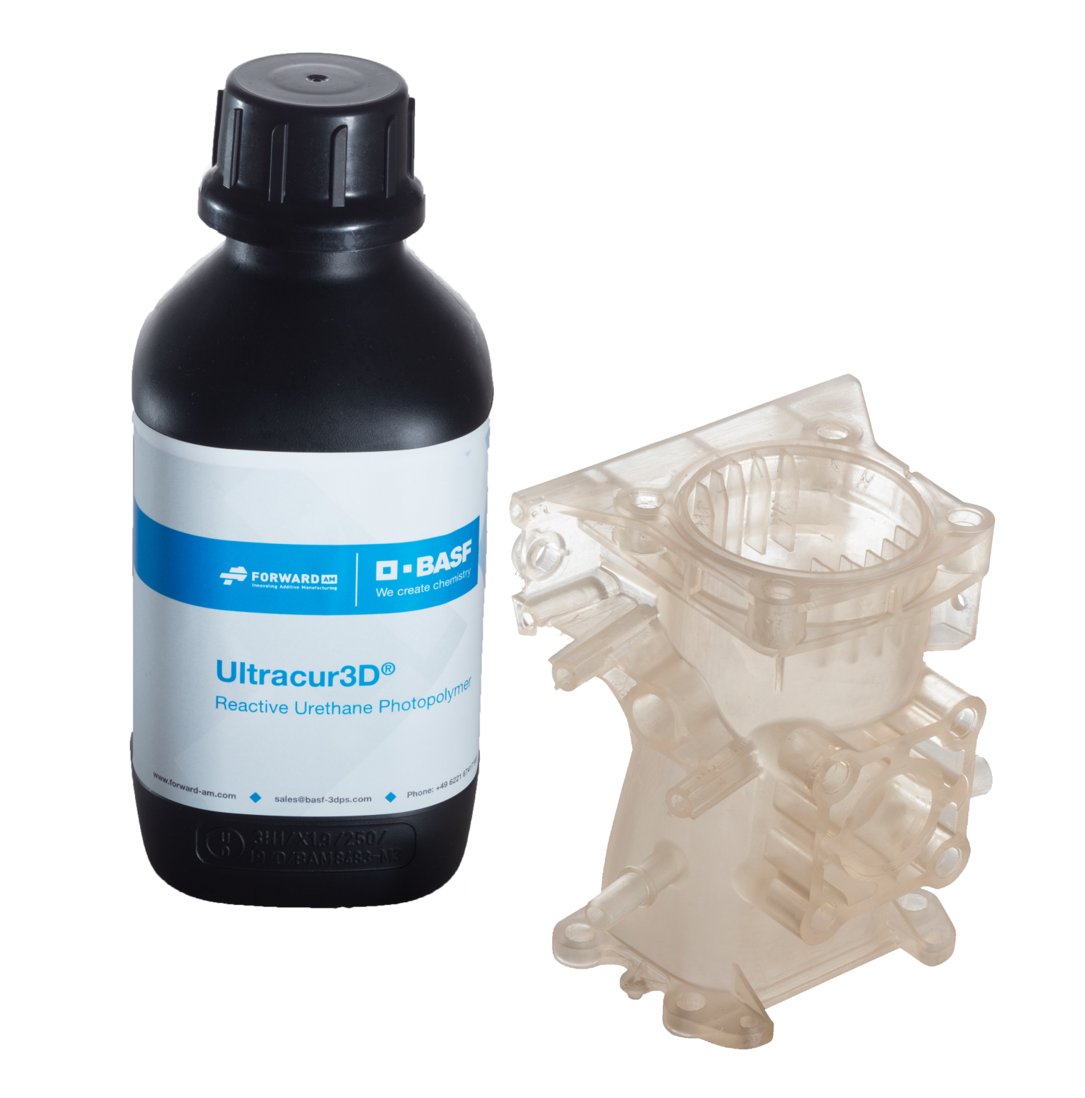 Ultracur 3D Résistance Thermique RG35 - 1kg Transparent - 3dconsommables